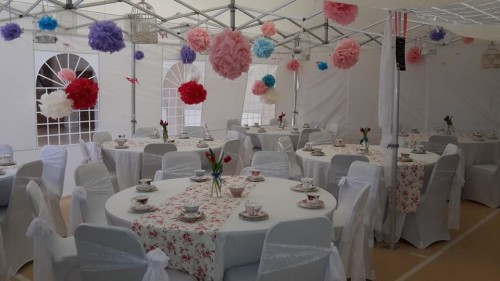 main hall image round tables – Ivinghoe & Pitstone Village Website