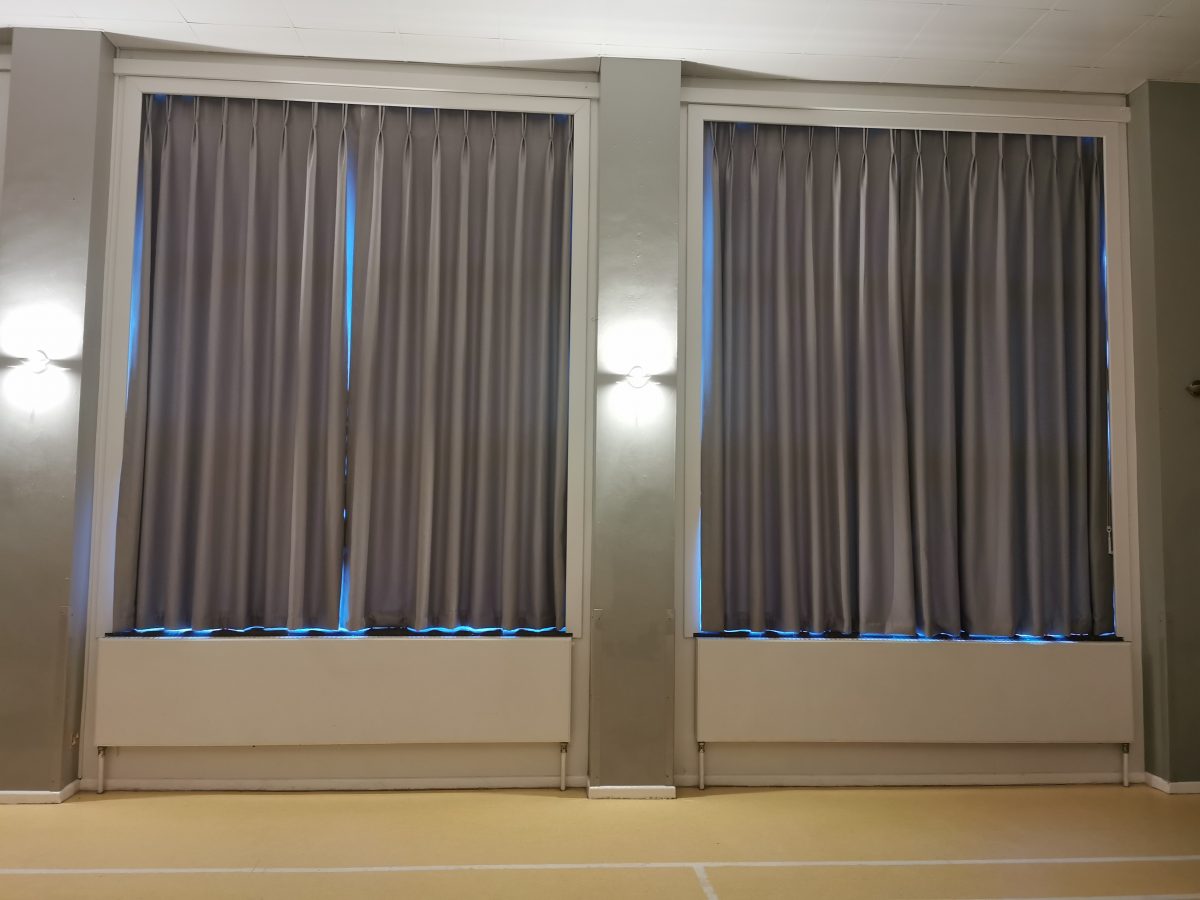 New curtains at Pitstone Memorial Hall – Ivinghoe & Pitstone Village ...